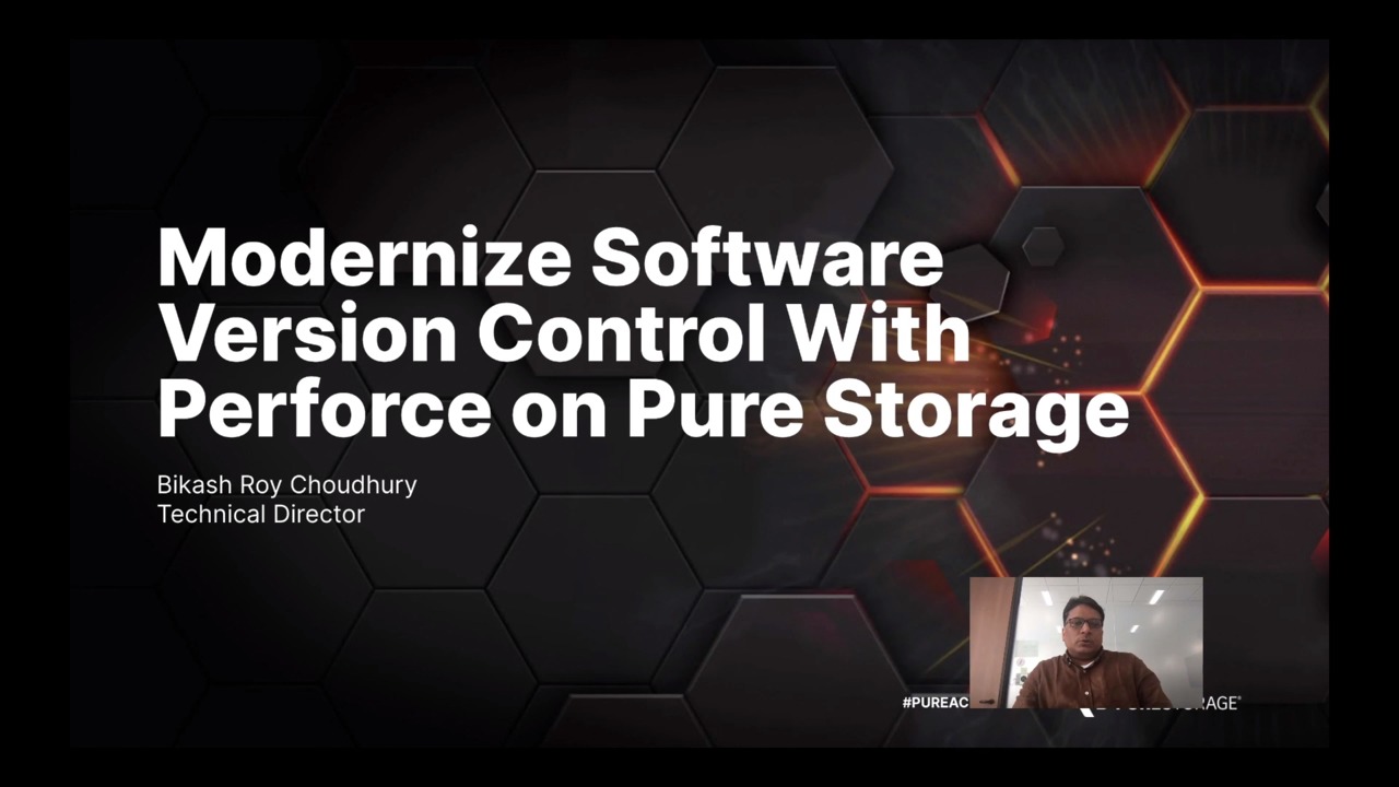 Modernize Gaming Industry Software Version Control with Perforce on Pure Storage | Pure Storage