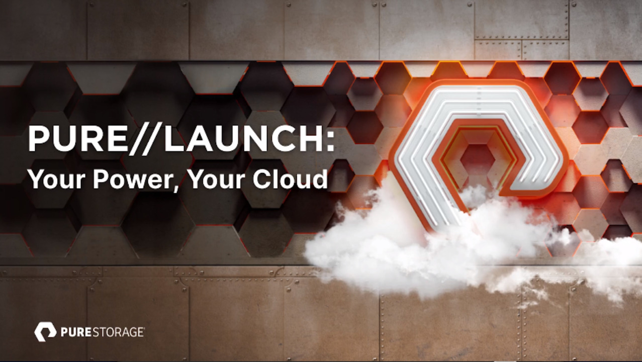 Pure//Launch: Your Power, Your Cloud | FlashArray//XL | Pure Storage