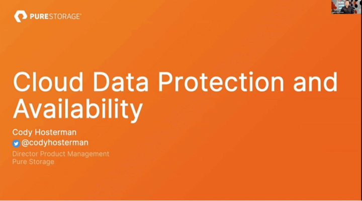 Understanding your Cloud Native Data Protection and Disaster Recovery ...