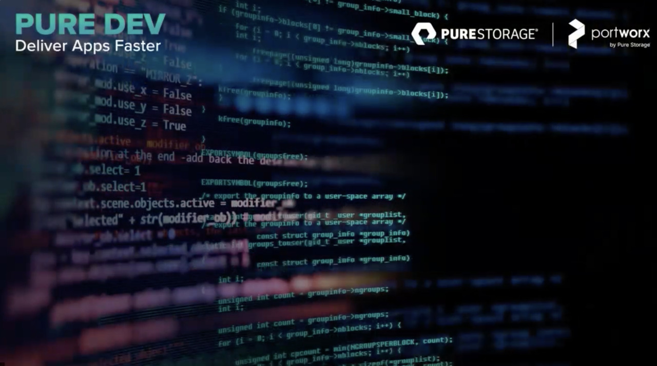 Pure Dev: Deliver Apps Faster | Pure Storage
