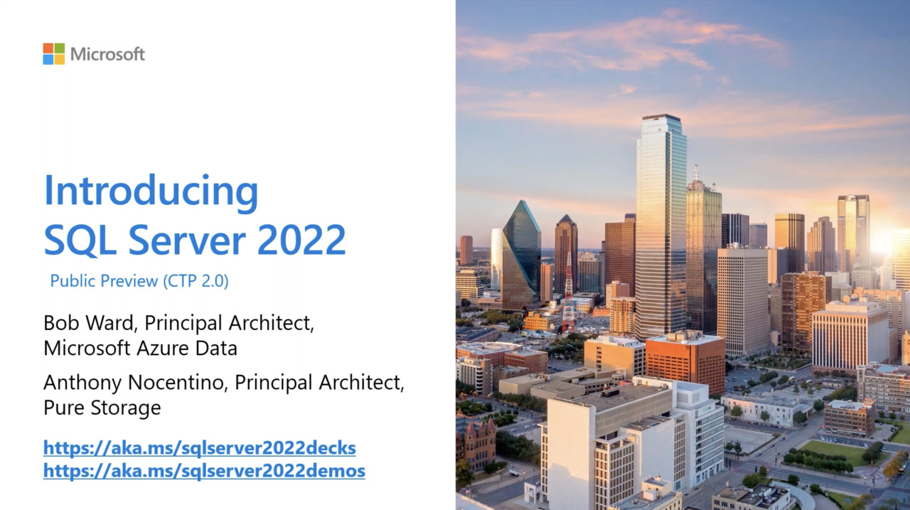 MSSQL Tips SQL Server 2022 & Pure | Pure Storage
