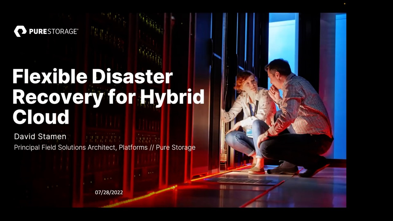 Flexible Disaster Recovery for Hybrid Cloud | Pure Storage