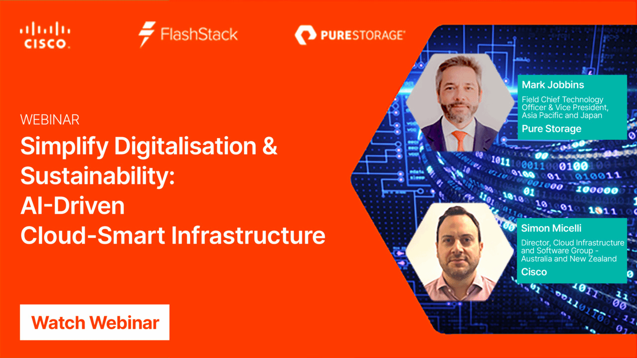 Simplify Digitalisation & Sustainability: AI-Driven Cloud-Smart Infrastructure | Pure Storage