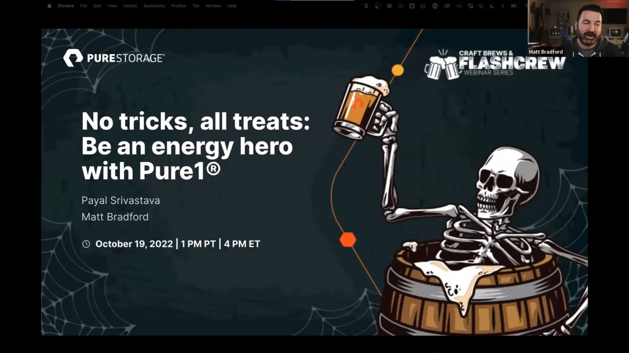 No Tricks, All Treats: Be an Energy Hero With Pure1®! | Pure Storage