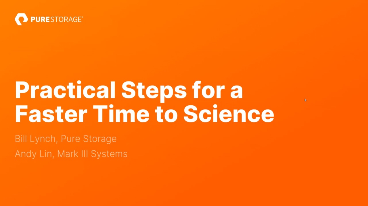 A Faster Time to Science: Practical Tech Tips for Speeding and ...