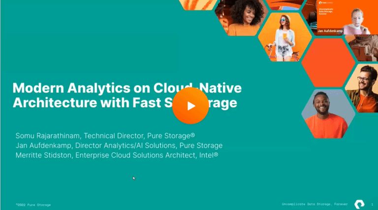 Modern Analytics on Cloud-Native Architecture with Fast S3 Storage ...