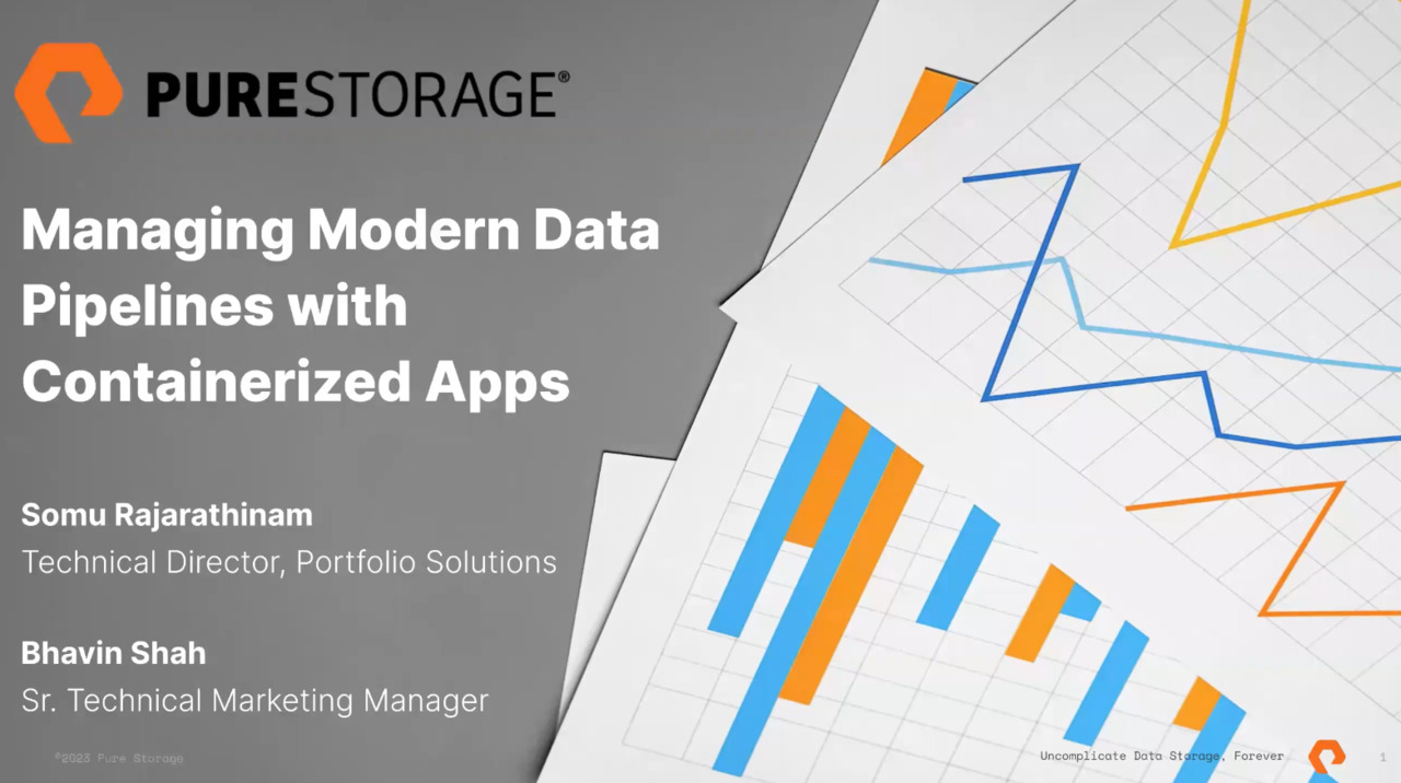 Managing Modern Data Pipelines with Containerized Applications | Pure ...