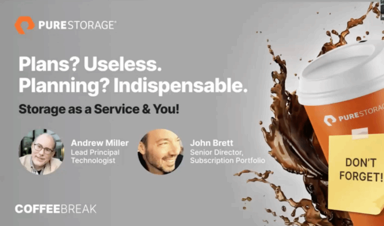 Plans? Useless. Planning? Indispensable. Storage as a Service & You ...