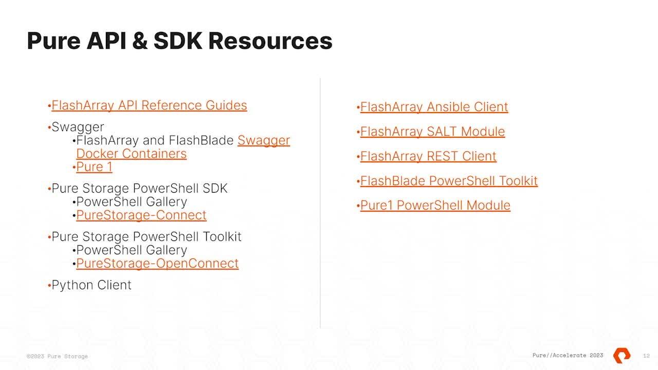 All Roads Lead to APIs | Pure Storage