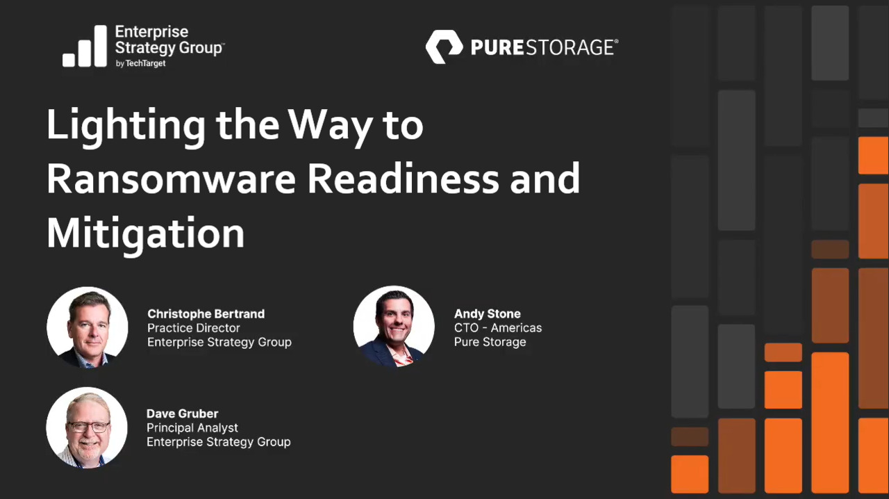 Lighting the Way to Ransomware Readiness and Mitigation | Pure Storage