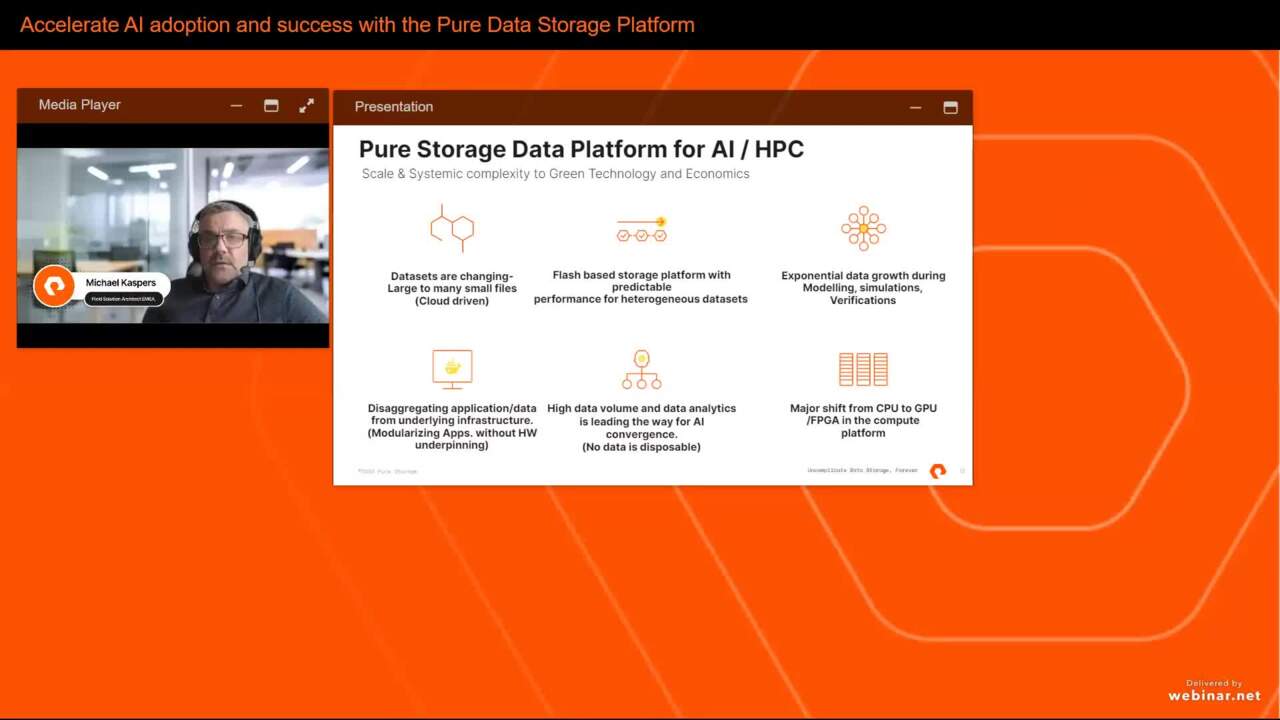 Accelerate AI adoption and success with the Pure Data Storage Platform | Pure Storage
