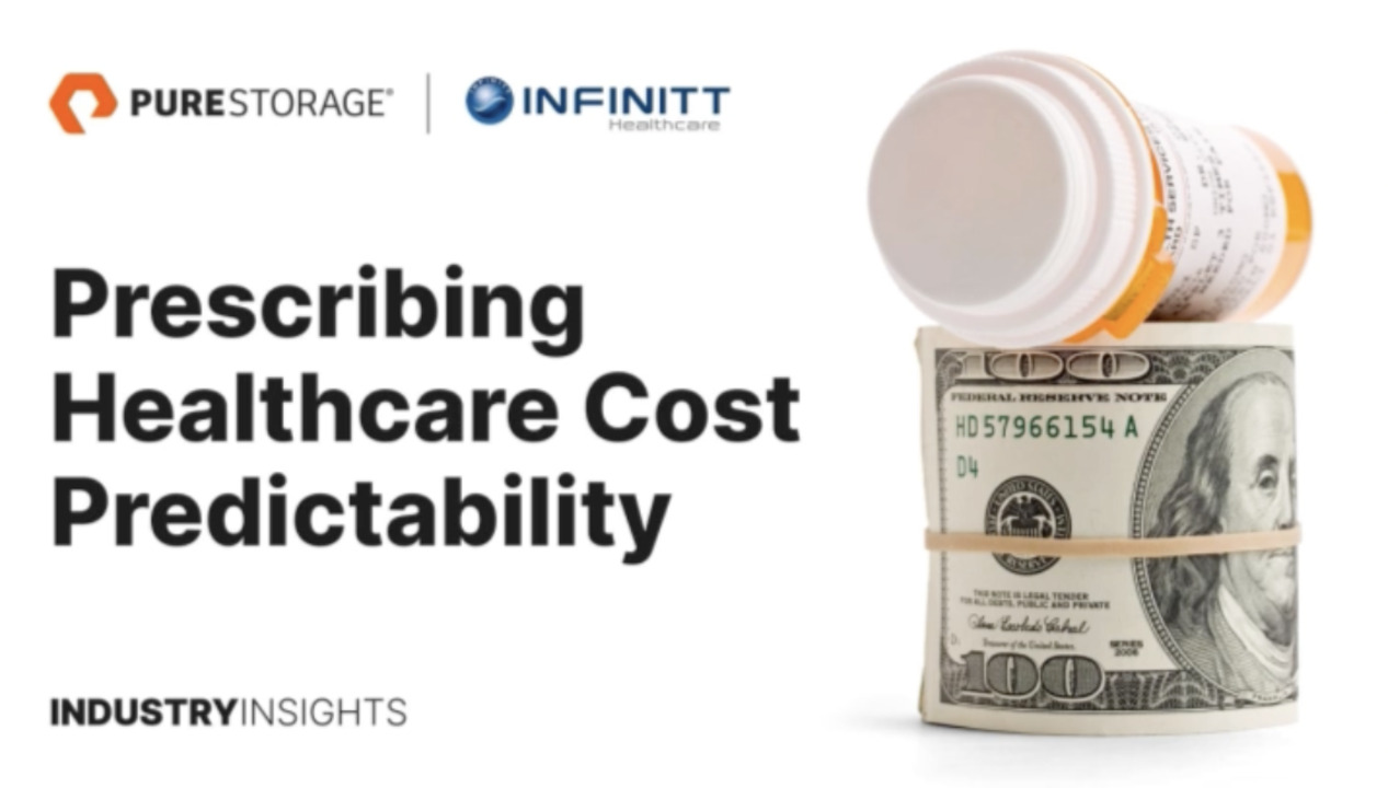 Prescribing Healthcare Cost Predictability | Pure Storage