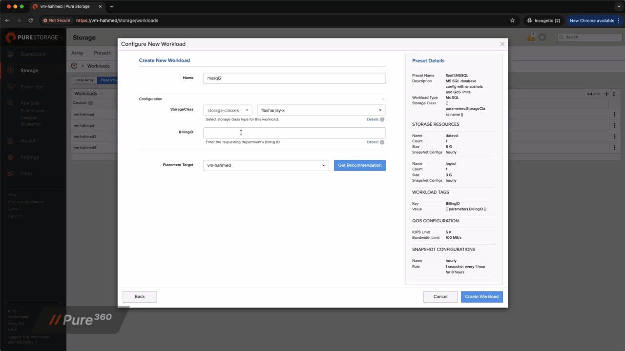 Pure Fusion Presets Overview | Pure Storage