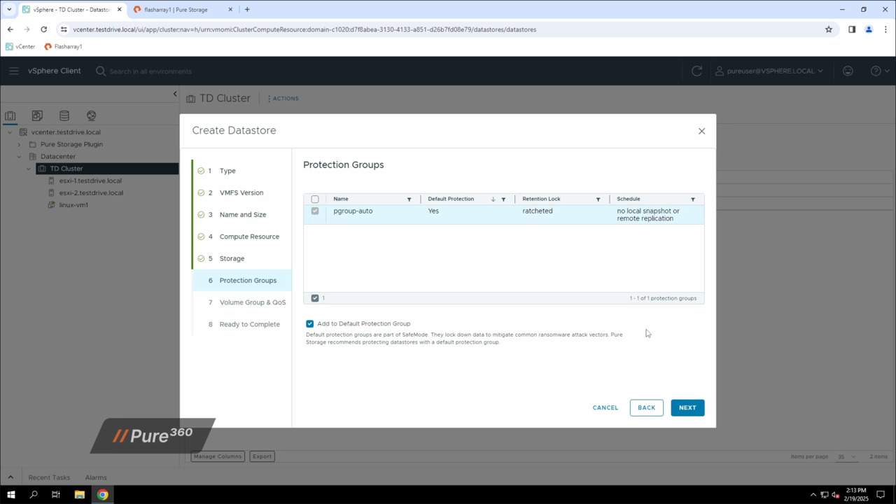 Storage Provisioning with the Pure Storage vSphere Client Plugin | Pure Storage