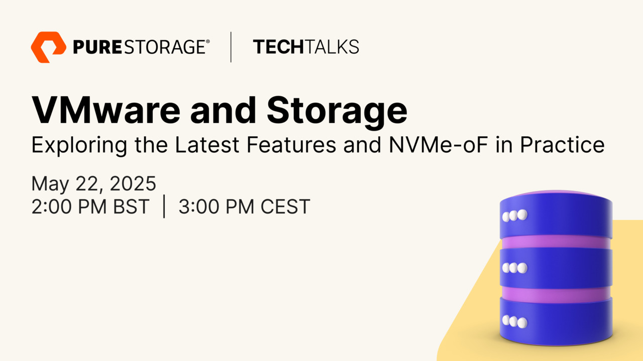 VMware and Storage: Exploring the Latest Features and NVMe-oF in ...