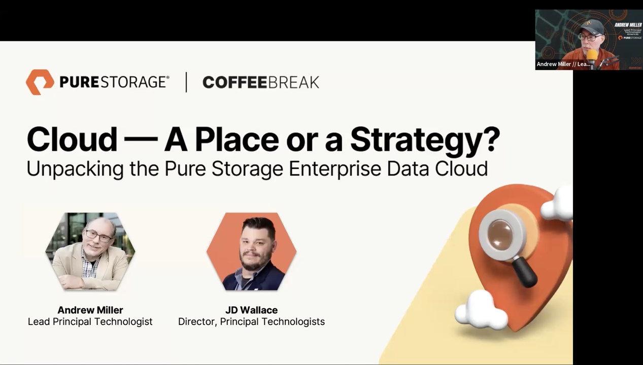 Cloud - A Place or a Strategy? Unpacking the Pure Storage Enterprise Data Cloud | Pure Storage