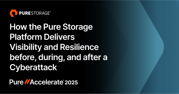 How the Pure Storage Platform Delivers Visibility and Resilience before, during, and after a ...