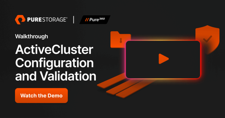 ActiveCluster Configuration and Validation | Pure Storage