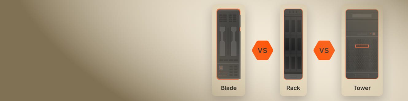 Blade Server vs. Rack Server vs. Tower Server | Pure Storage