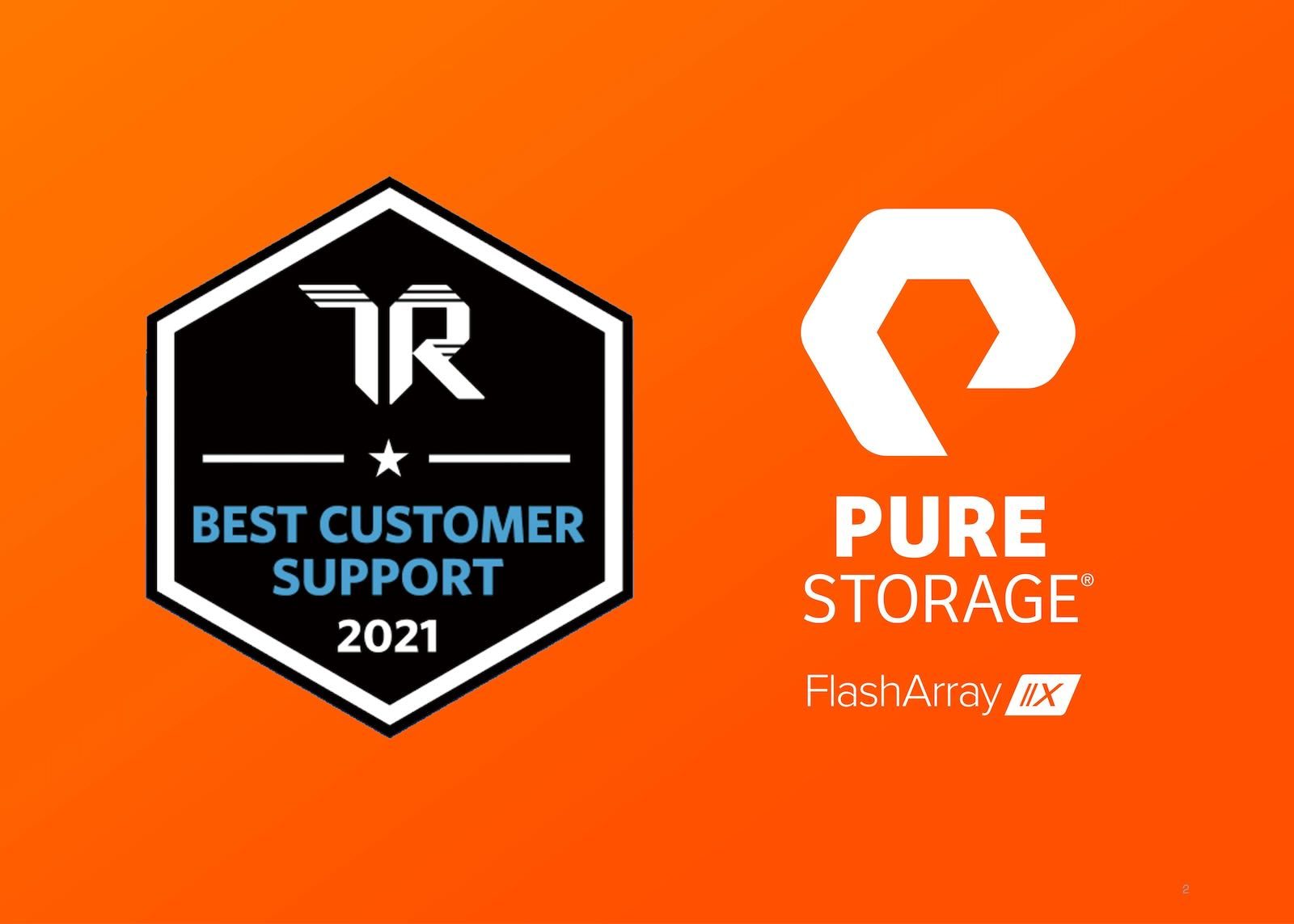 Pure Storage连续两年蝉联企业闪存阵列存储类别领导者 | Pure Storage
