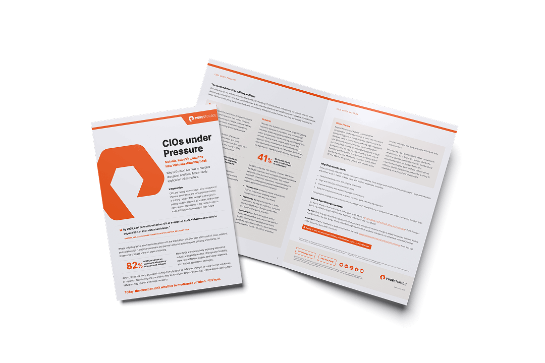 Modernise Virtualisation with Pure Storage and Nutanix | Pure Storage