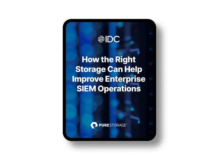IDC Spotlight: How the Right Storage Can Help Improve Enterprise SIEM ...