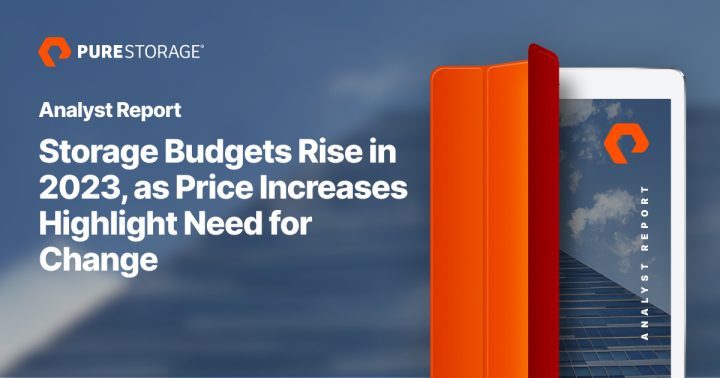 451 Research - Storage Budgets Rise in 2023, as Price Increases Highlight Need for Change | Pure ...