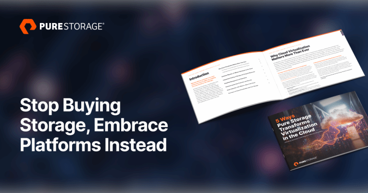 5 Ways to Transform Virtualisation in the Cloud | Pure Storage