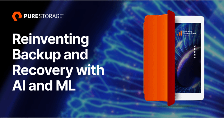 Reinventing Backup and Recovery for AI and ML | Pure Storage
