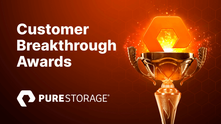 Breakthrough Awards - Celebrating Top Data Innovators | Pure Storage