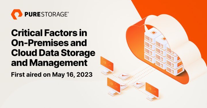 Critical Factors in On-Premises and Cloud Data Storage and Management ...