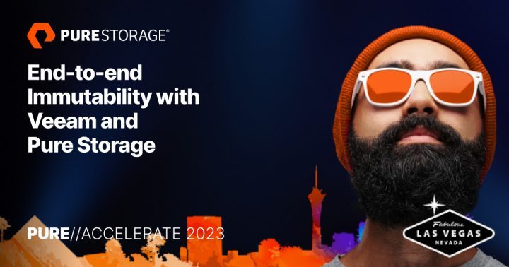 End to end Immutability with Veeam and Pure Storage | Pure Storage