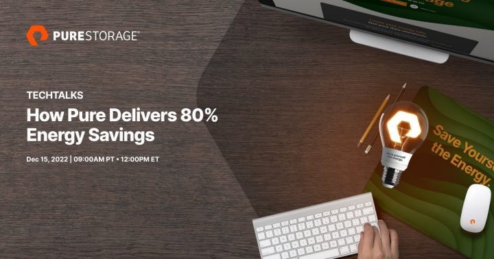 How Pure Delivers 80% Energy Savings | Pure Storage