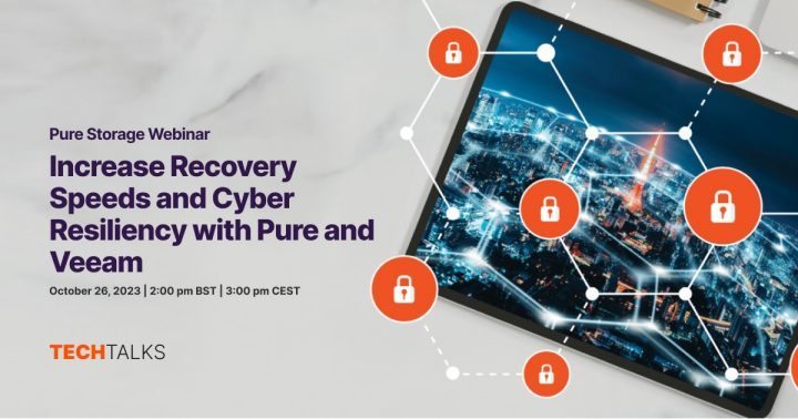Increase Recovery Speeds and Cyber Resiliency with Pure and Veeam ...