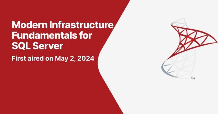 Modern Infrastructure Fundamentals for SQL Server | Pure Storage