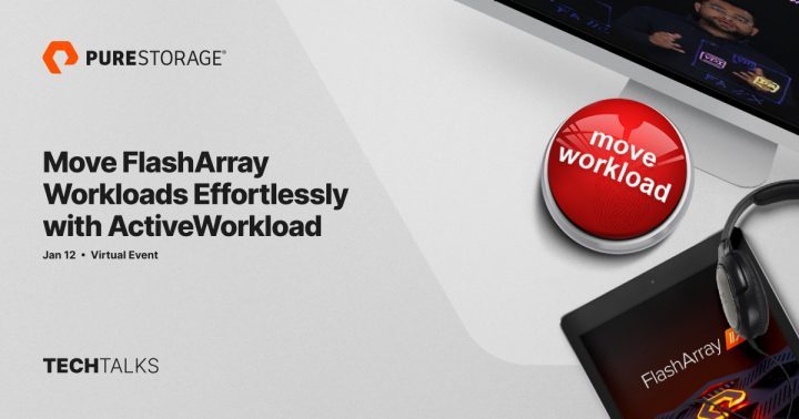 Move FlashArray™ Workloads Effortlessly with ActiveWorkload | Pure Storage