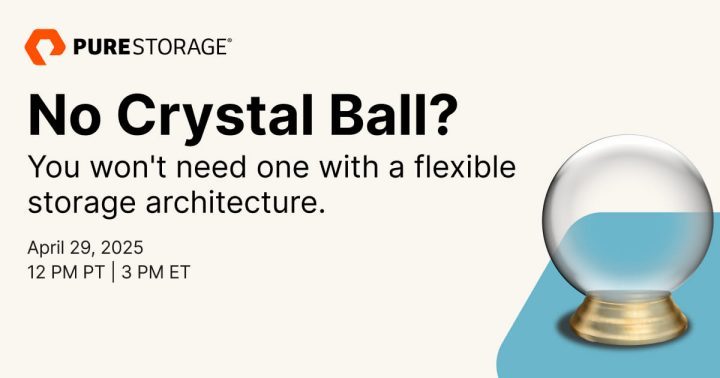 No Crystal Ball? You won't need one with a flexible storage ...