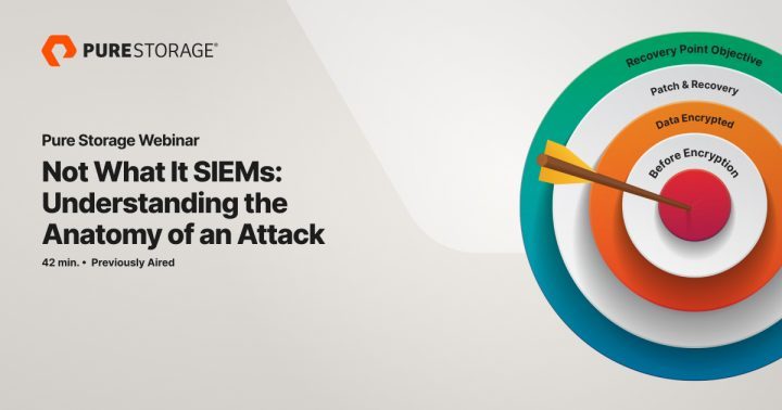 Not What It SIEMs: Understanding the Anatomy of an Attack | Pure Storage