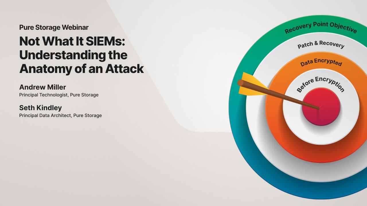 Not What It SIEMs: Understanding the Anatomy of an Attack | Pure Storage