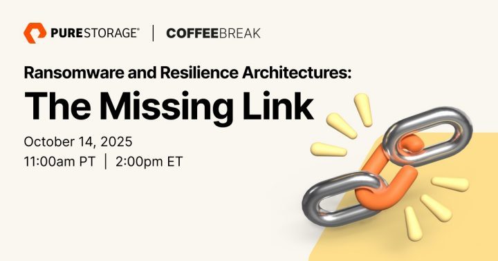 Ransomware and Resilience Architectures: The Missing Link | Pure Storage