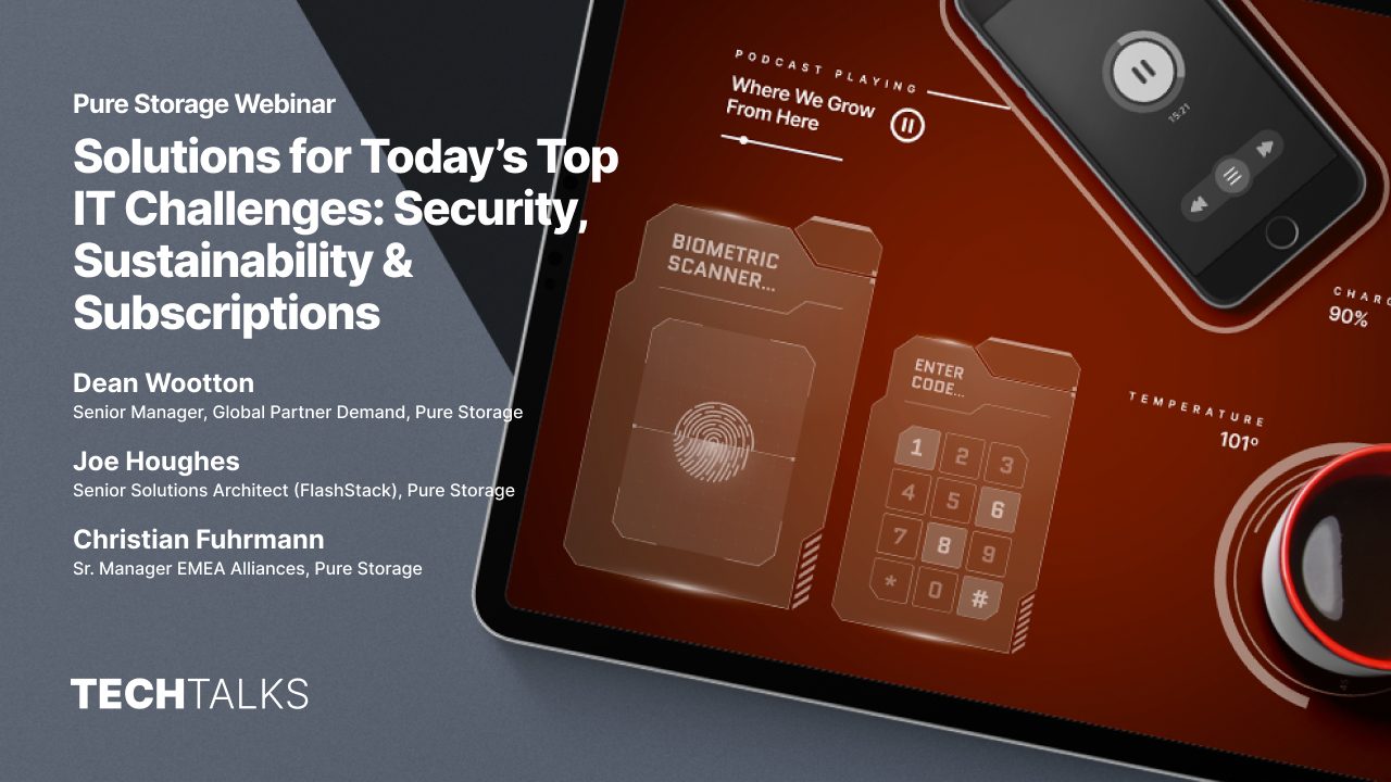 Solutions for Today’s Top IT Challenges: Security, Sustainability ...