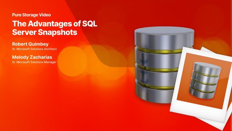 The Advantages of SQL Server Snapshots | Pure Storage