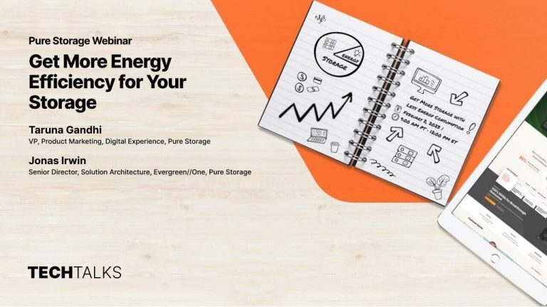 Get More Energy Efficiency for Your Storage | Pure Storage
