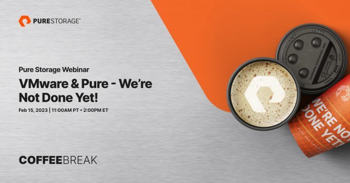 VMware & Pure - We’re Not Done Yet! | Pure Storage