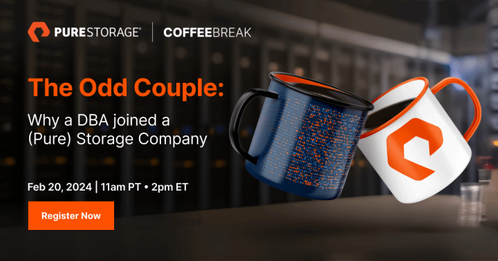 The Odd Couple: Why a DBA Joined a (Pure) Storage Company | Pure Storage